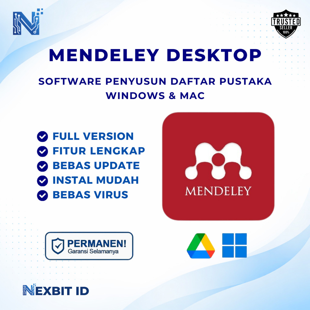 Jual Mendeley Desktop 2026 Software Manajemen Referensi + Penyusun ...