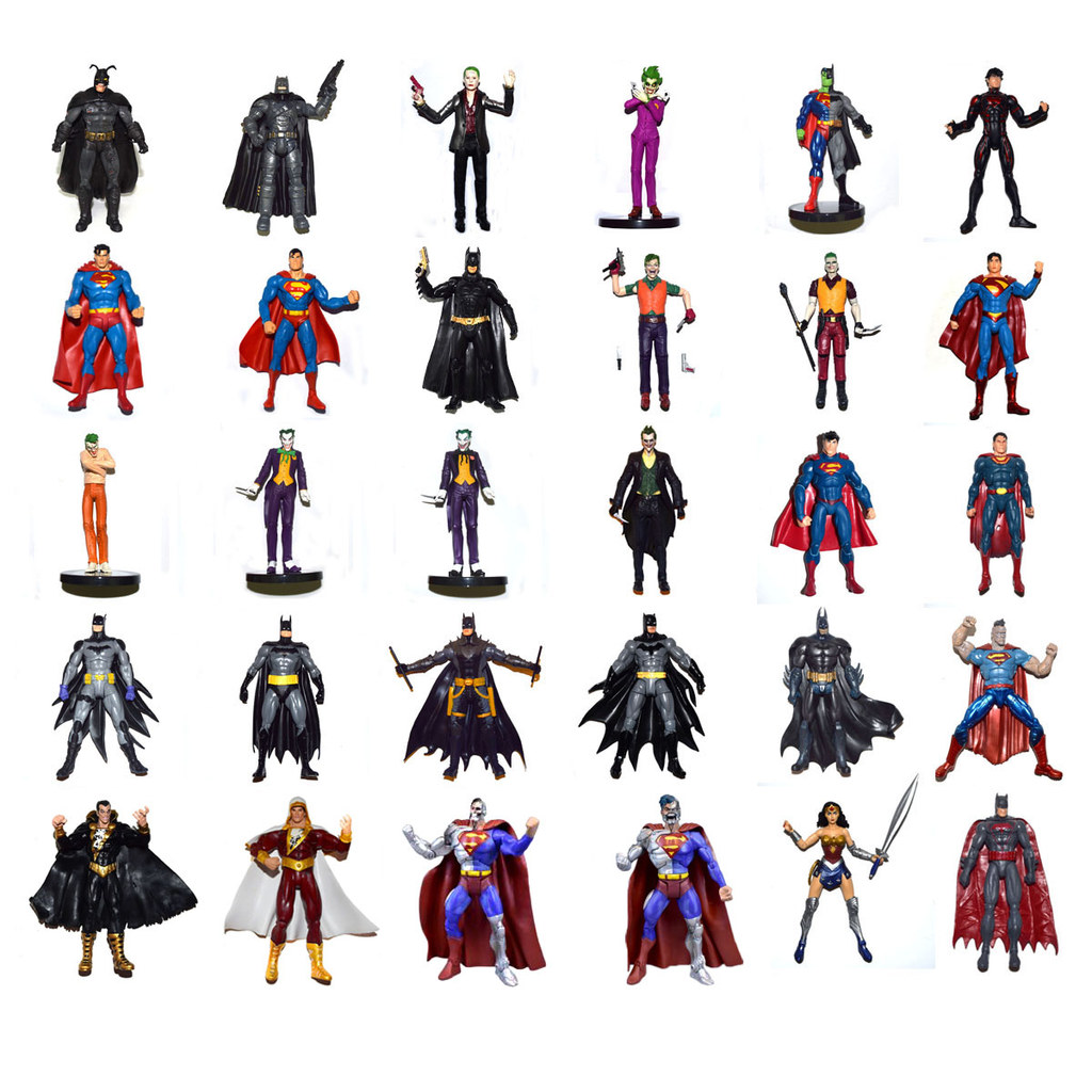 Jual DCC DCD rect Collectibles Bat-Hero Joke-Man Superhero-man Wonder ...