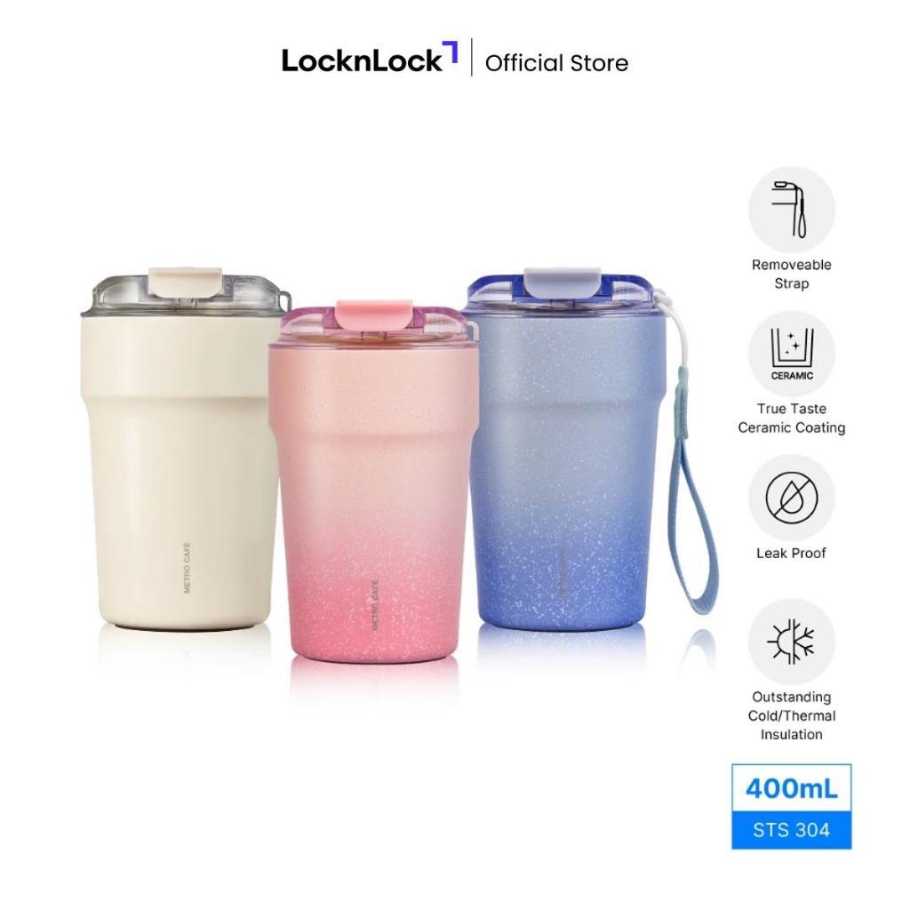 Jual [Kak Lila] LocknLock Couple Tumbler Metro Cafe Ceramic Coating ...