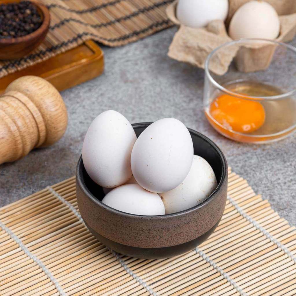 Jual Telur Ayam Kampung Curah (4 pcs / pack) | Shopee Indonesia