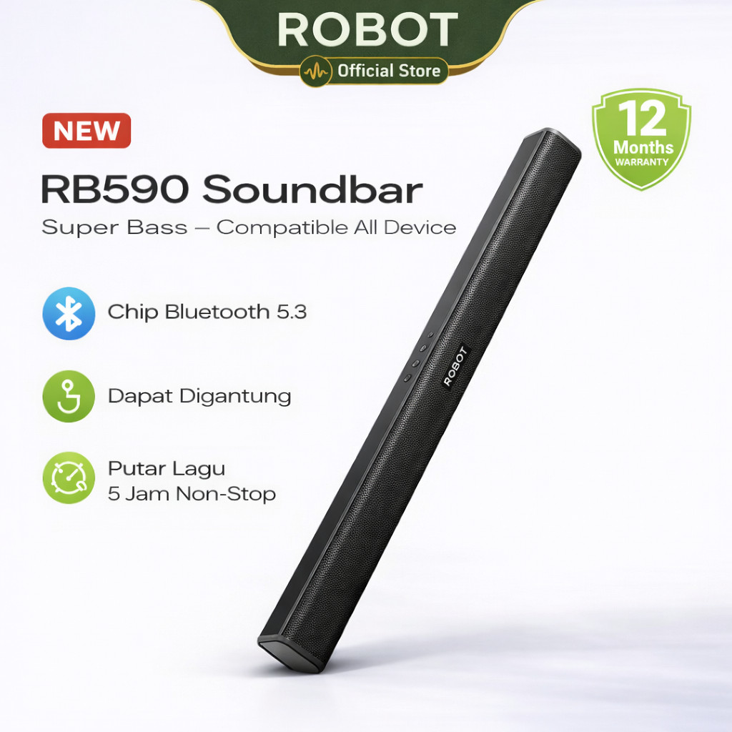 Jual ROBOT Speaker Soundbar Home Theater RB590 Speaker TV Bluetooth 5.3 ...