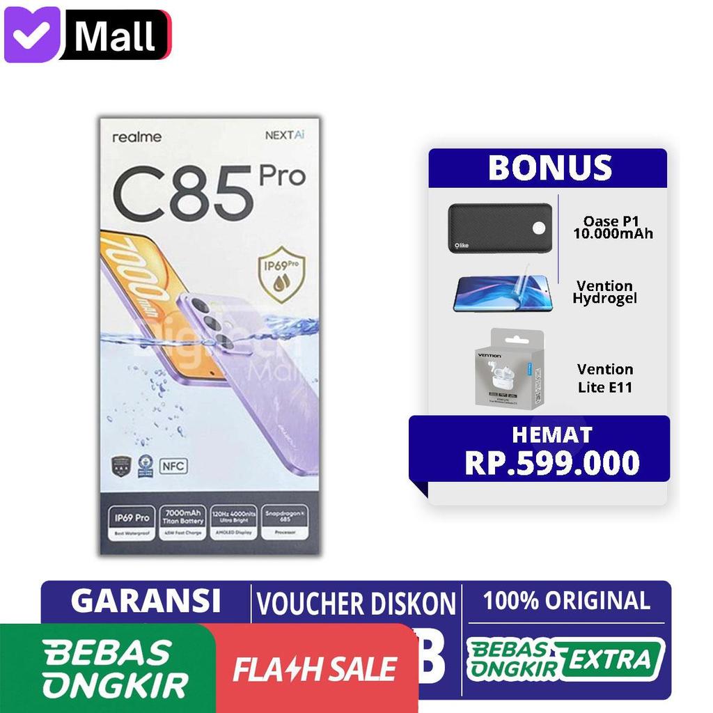 Jual Realme C85 Pro 8/128GB 8/256GB | C85 4G 6/128GB Garansi Resmi ...
