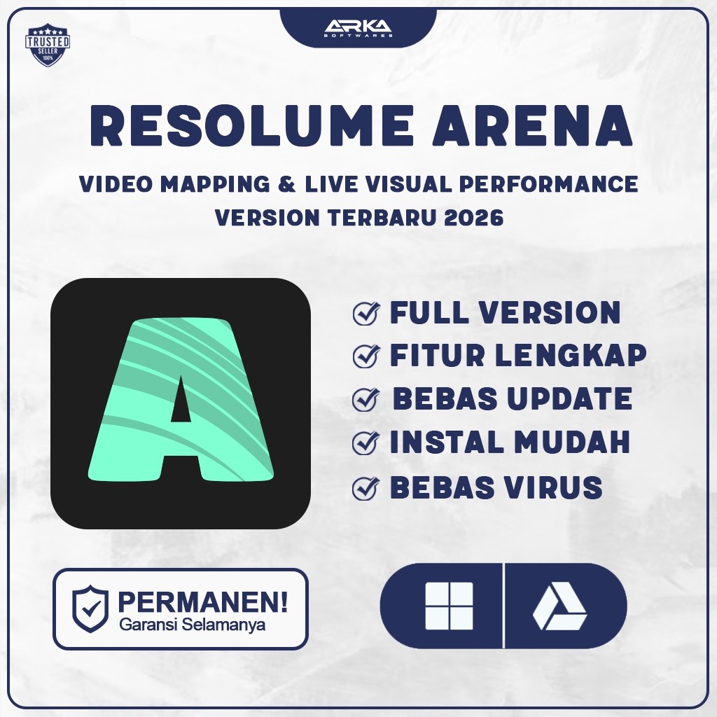 Jual Resolume Arena 7 Full Version Lifetime Software VJ Projection ...