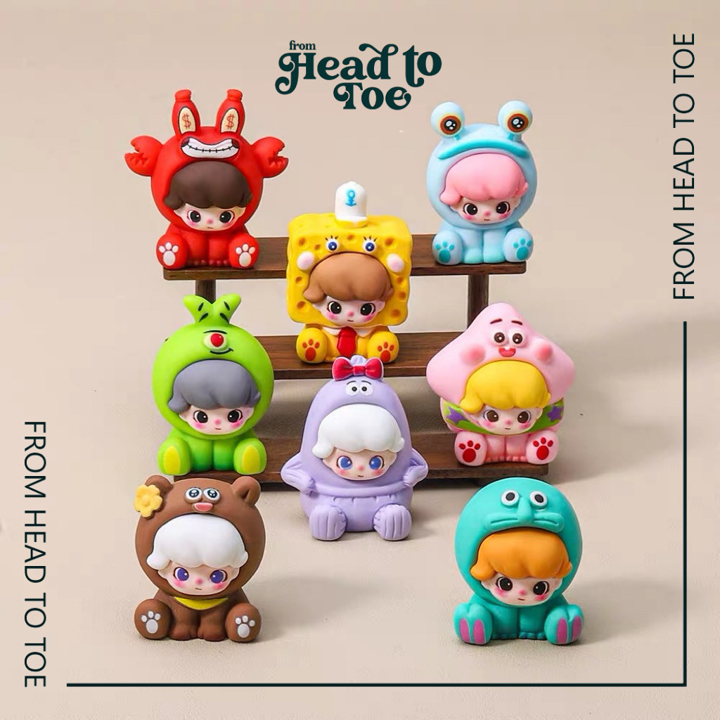 Jual Figure Character Dimoo with Spongebob and Friends Dimo dengan ...