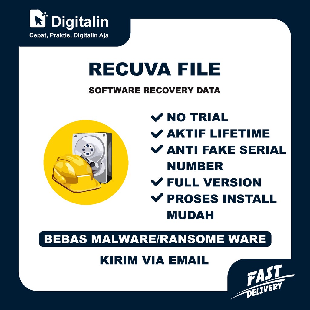 Jual Recuva File Data Recovery 2026 Full Version Original Lifetime ...