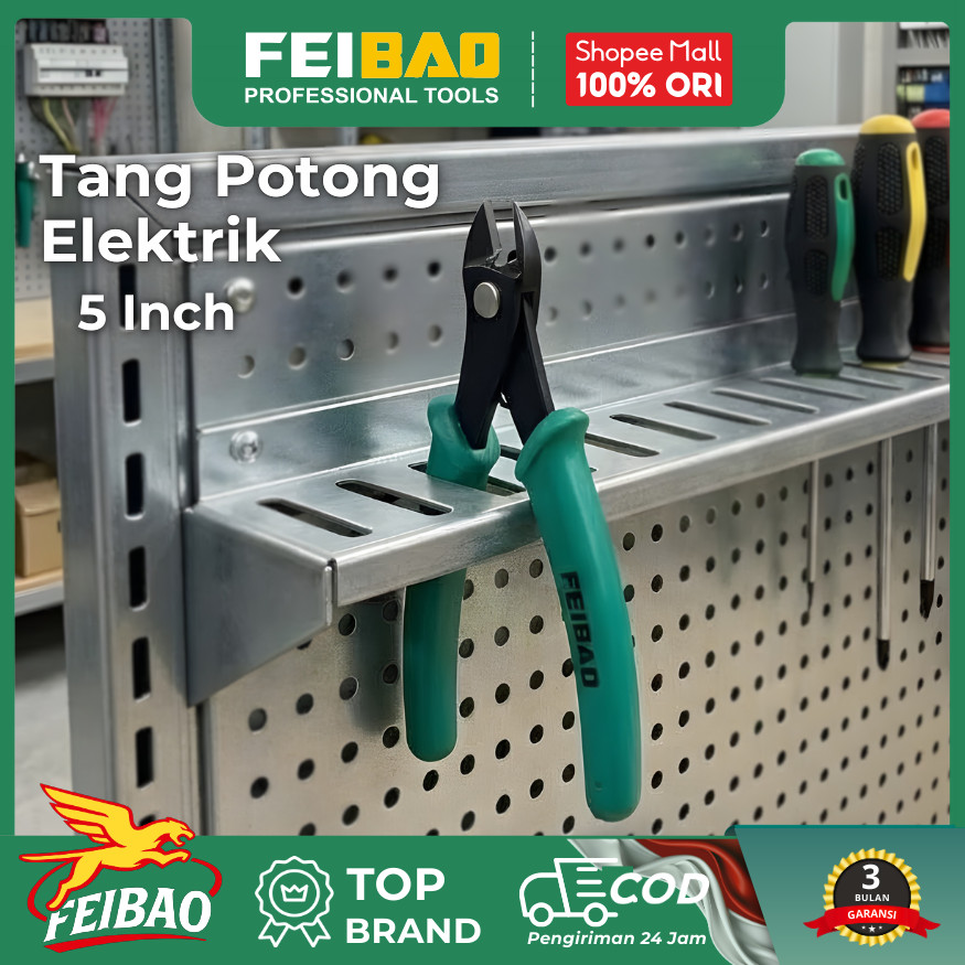 Jual FEIBAO Tang Potong Elektronik Ukuran 5 Inch Alat Profesional ...