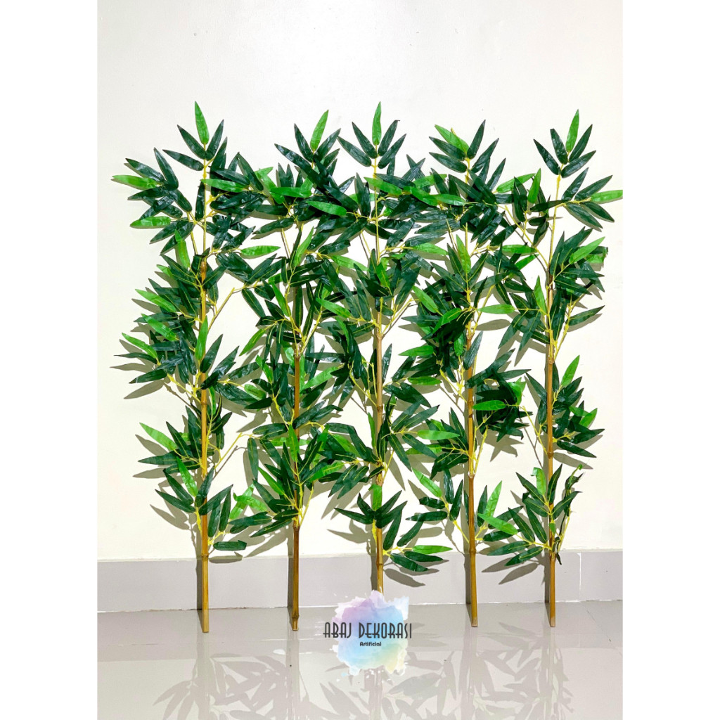 Jual BATANG BAMBU ARTIFICIAL100 CM /pohon bunga artificial partisi ...
