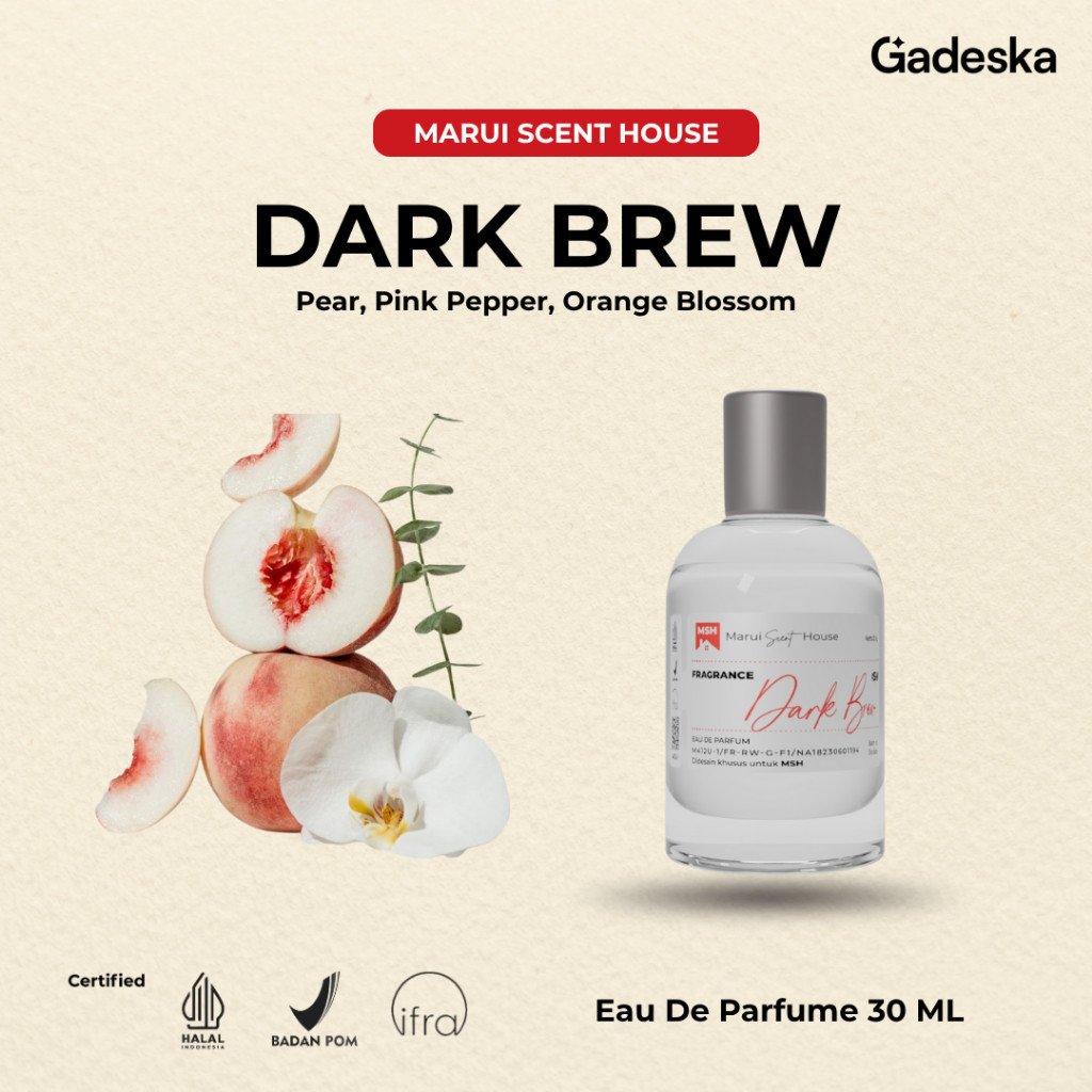 Jual Marui Scent House - Dark Brew Eau de Parfum 30ML | Shopee Indonesia