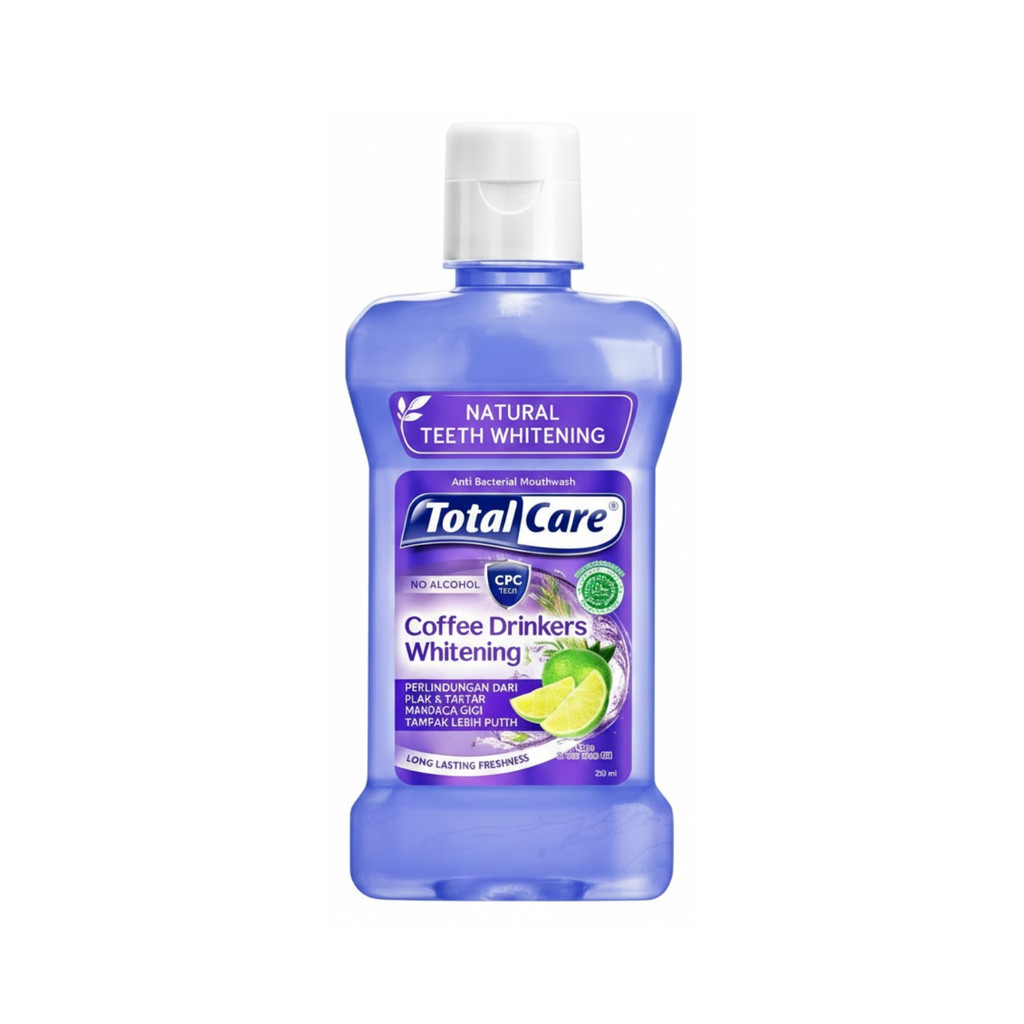 Jual Total Care Mouthwash 250ml | Coffee Drinkers | Shopee Indonesia