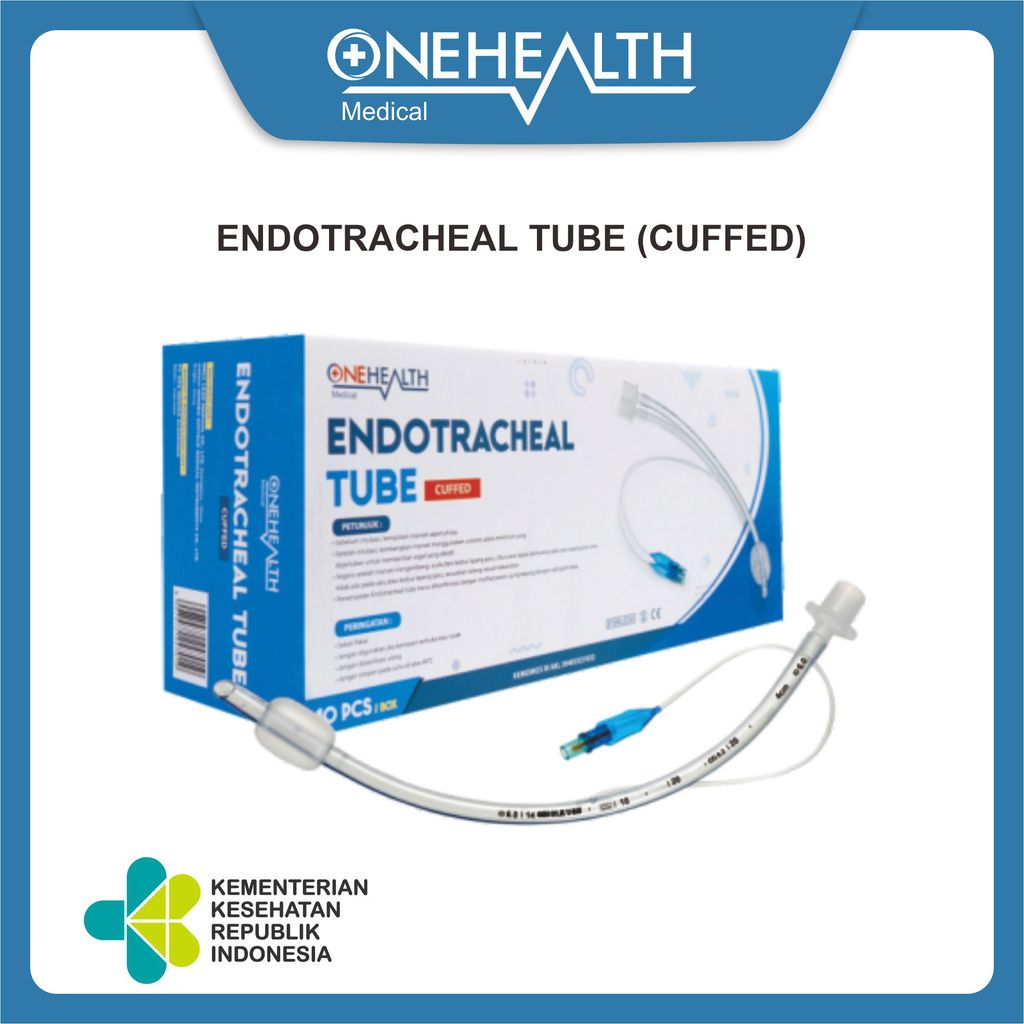 Jual ONEHEALTH Endotracheal Tube Cuffed ETT Cuff Selang Pernapasan ...