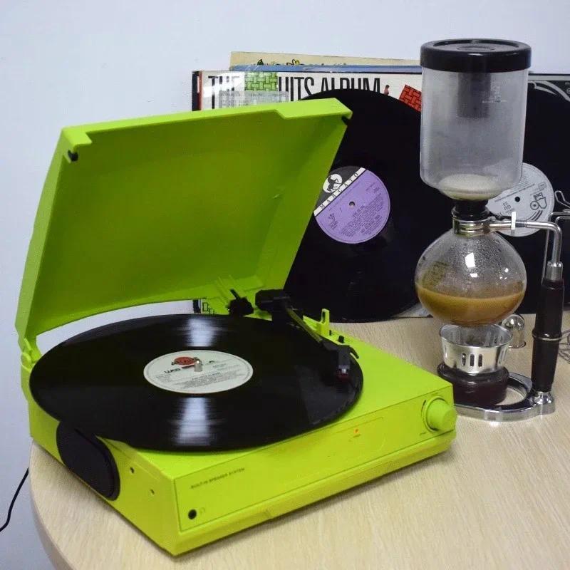 Jual Small Vinyl Record Player Vintage Vinyl Record Player Modern ...