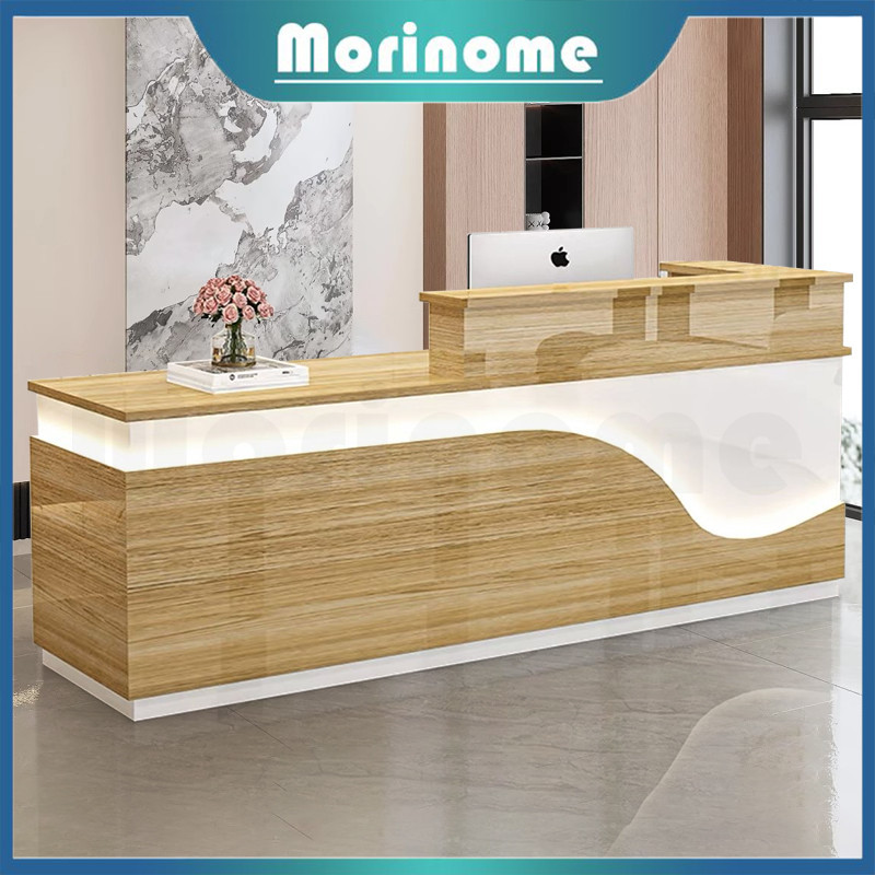 Jual ~Garansi~Meja Counter Resepsioni 160/180/200cm Meja Kasir ...