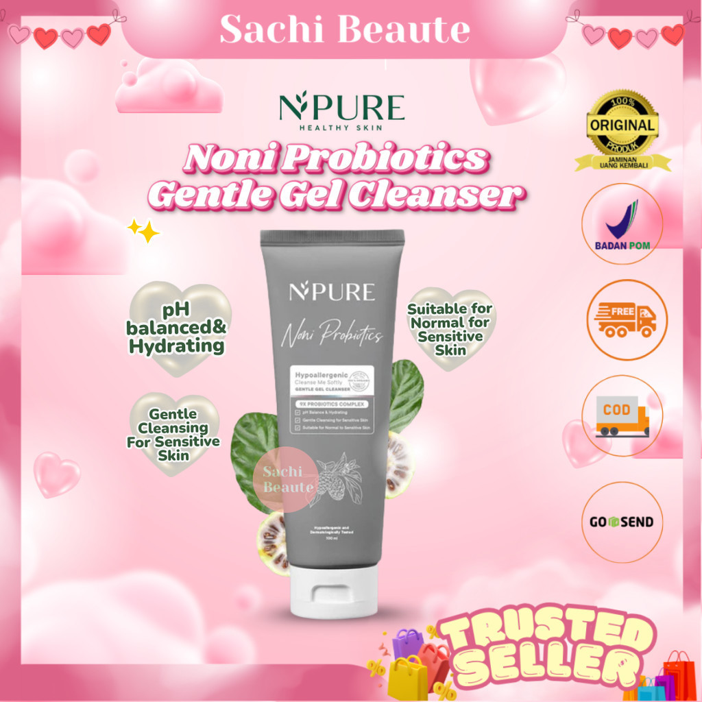 Jual Npure Noni Probiotics "Cleanse Me Softly" Gel Cleanser Facial Wash ...