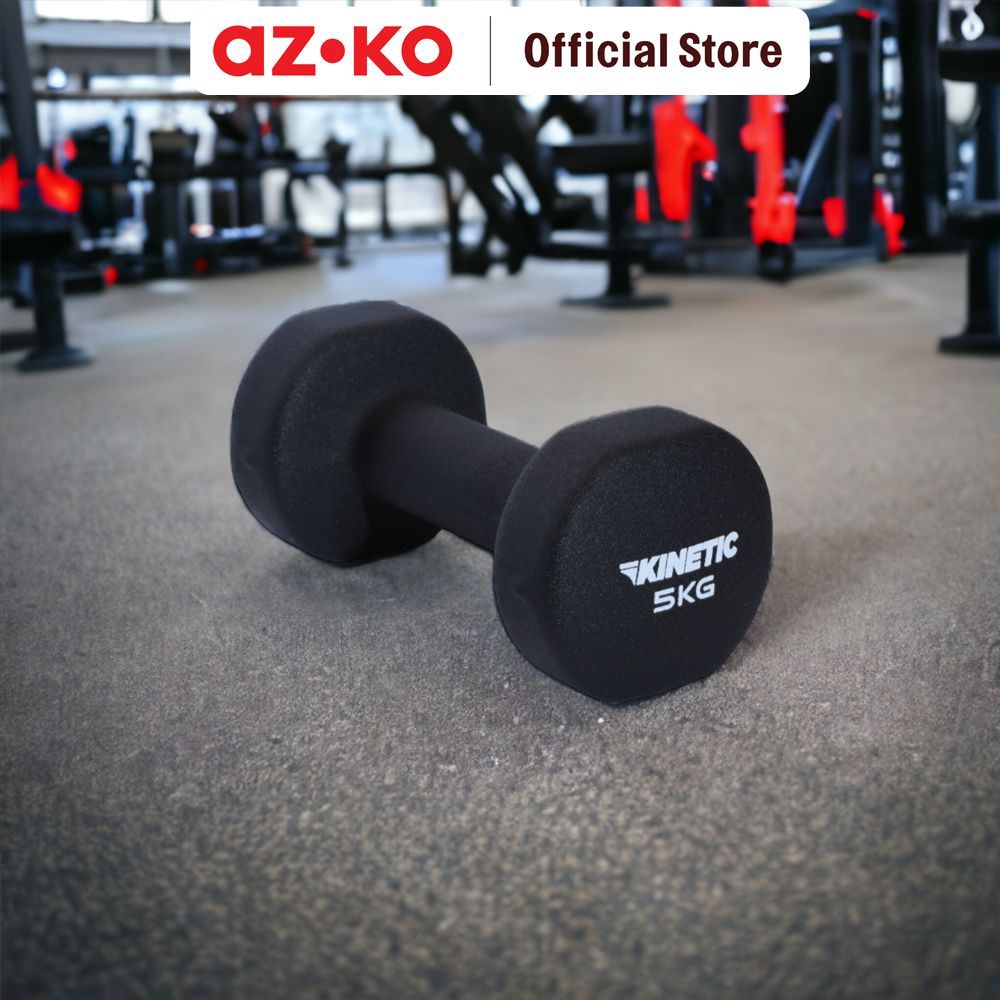 Jual AZKO Kinetic Dumbbell Neoprene Barbel Alat Fitness Alat Gym ...