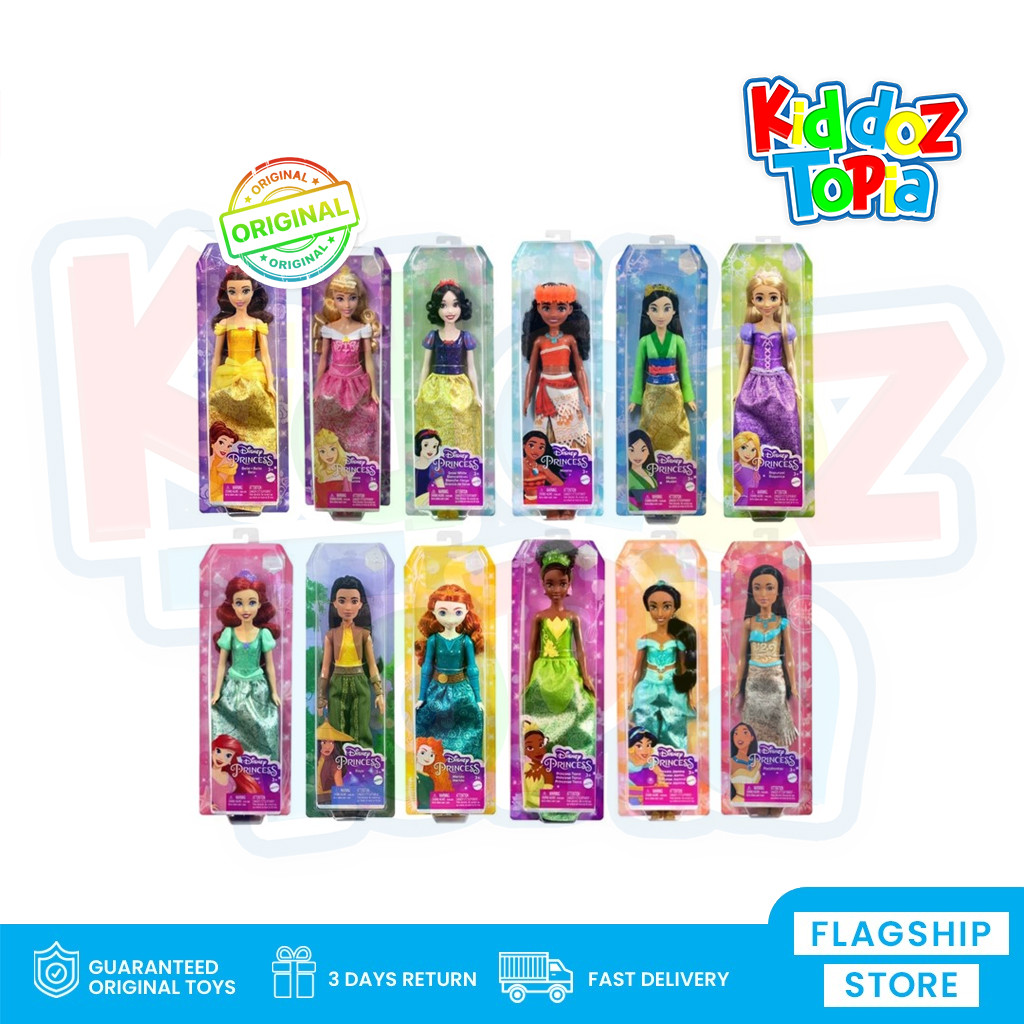 Jual MATTEL Disney Princess FASHION Doll Assorted HLW02 GLC | Shopee ...