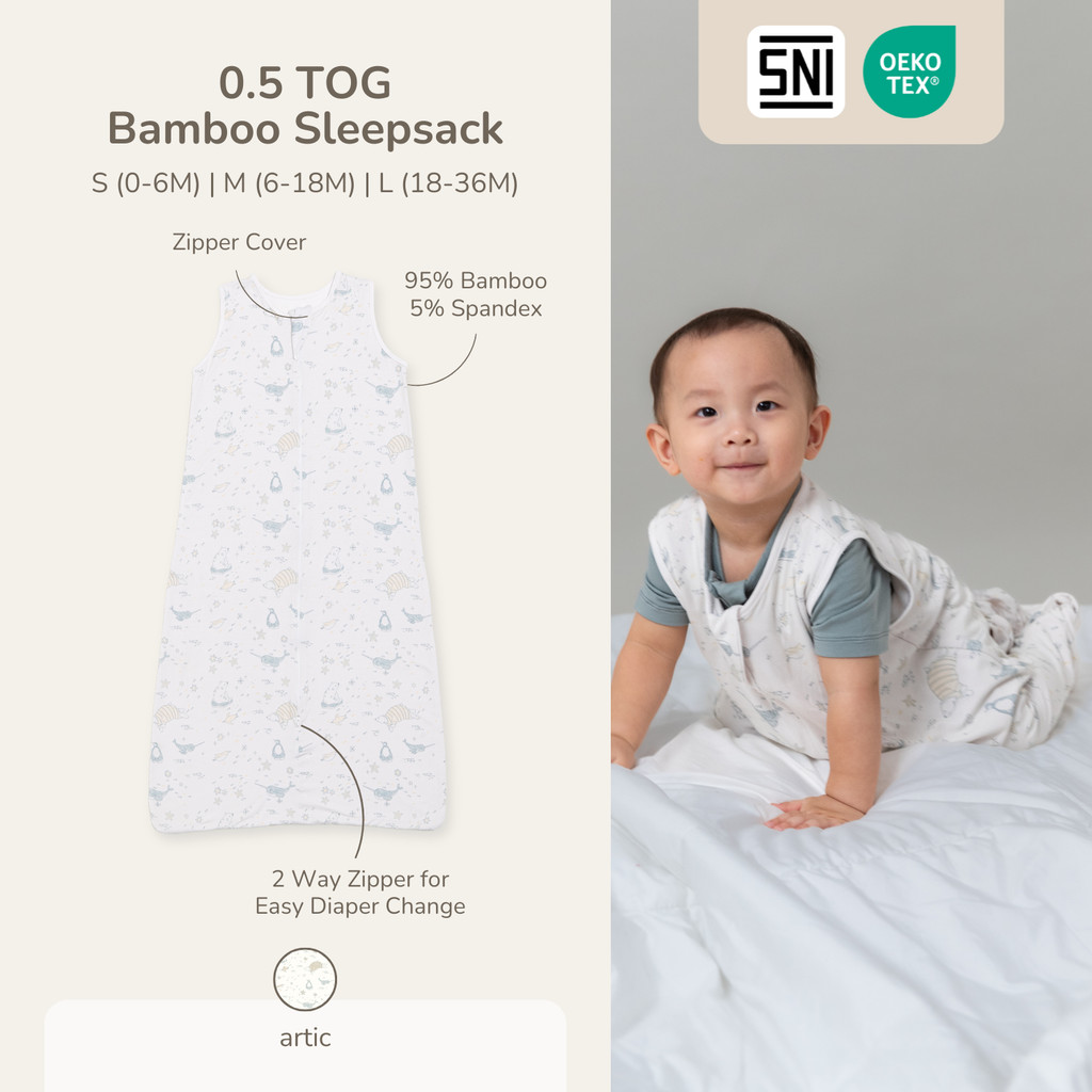 Jual Petit Beary Bamboo 0.5TOG Sleepsack Motif Selimut Bayi dan Anak (0 ...