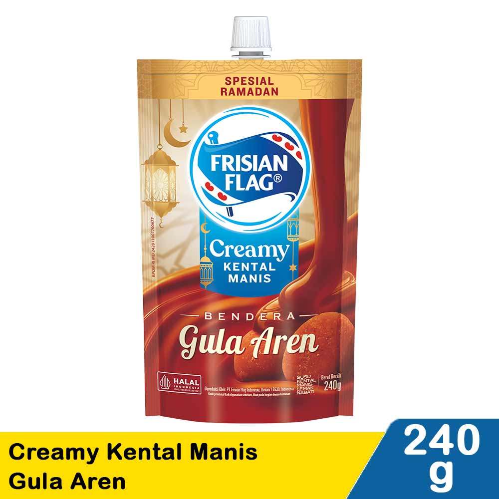 Jual FRISIAN FLAG CREAMY KENTAL MANIS GULA AREN 240g | Shopee Indonesia