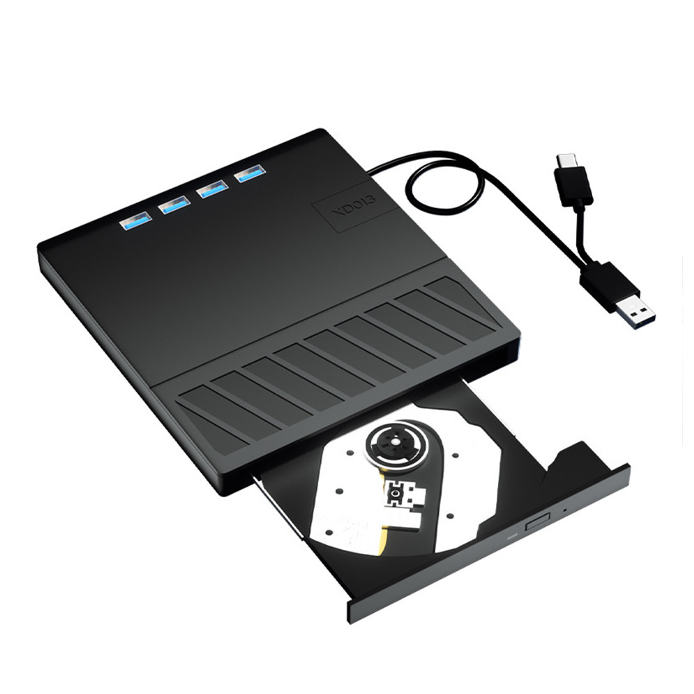 Jual 7 in 1 USB 3.0 Type C External Blu-ray Optical Drive with SD/TF ...
