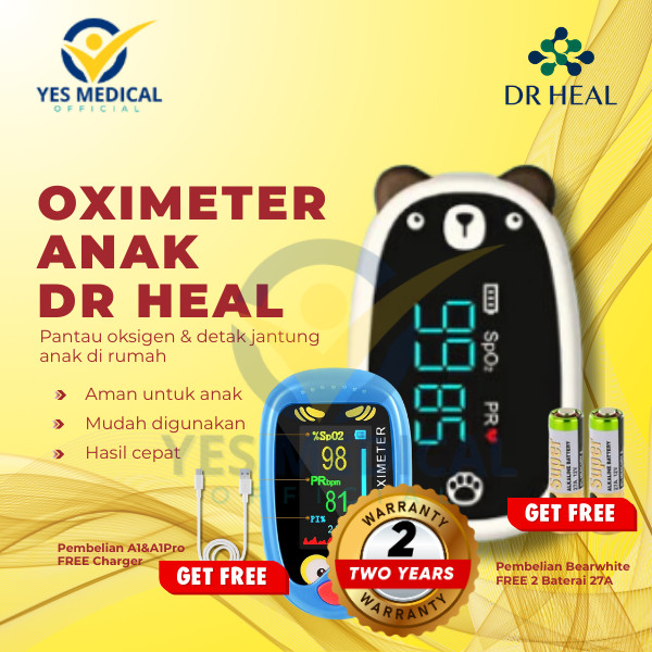 Jual Oximeter Anak Oximeter Bayi Pulse Fingertip Oximeter Bayi Dan Anak ...