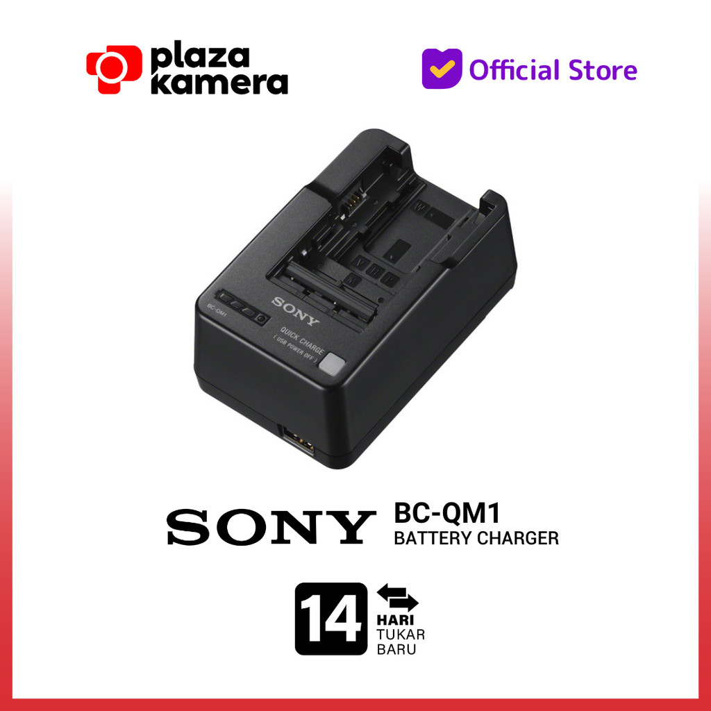 Jual Sony BC-QM1 Battery Charger | Shopee Indonesia