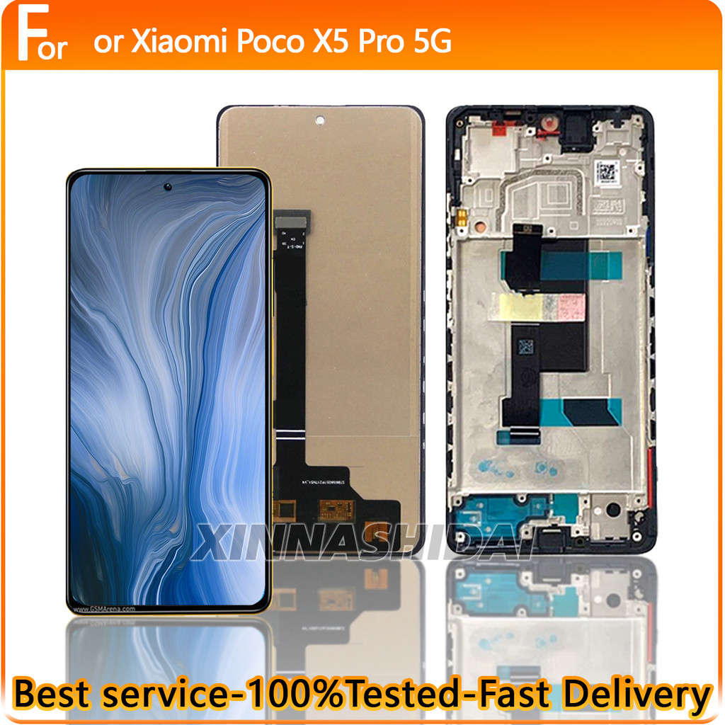 Jual AAA+ LCD Screen For Xiaomi Poco X5 Pro 5G LCD Display Touch Screen ...