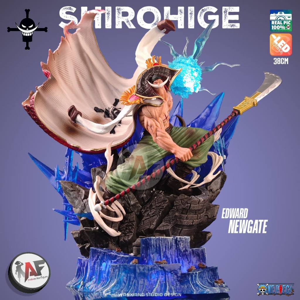 Jual Statue Action Figure One Piece Shirohige Whitebeard Edward Newgate ...
