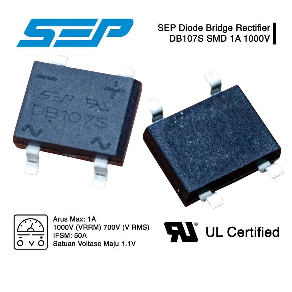Jual SEP Diode Bridge Rectifier Dioda Penyelaras 1A 1000V Diode Dioda ...