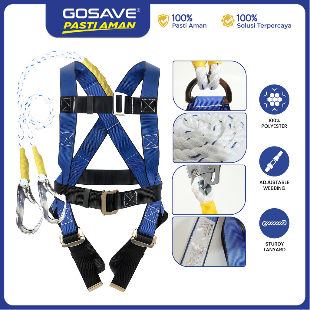 Jual Full Body Harness Terlengkap & Harga Terbaru Mei 2026 | Shopee ...