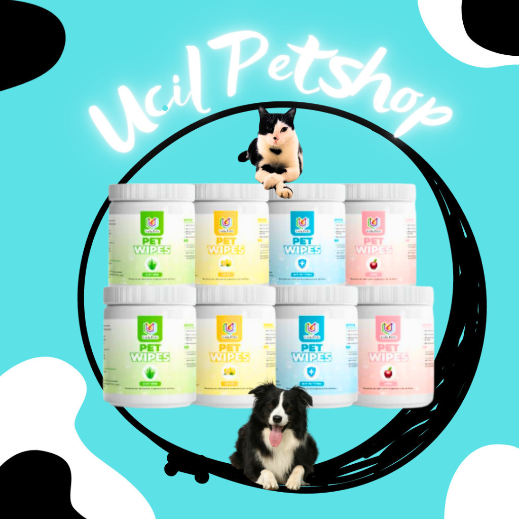 Jual Volk Pets Ear & Eyes Wipes Tear Stain Tissue Tisu Telinga Mata Cat ...