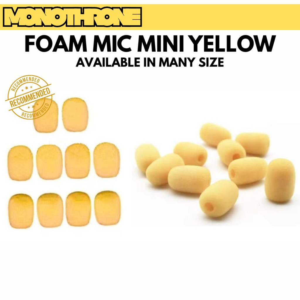 Jual Busa mic mini kecil foam sponge mic spons cover busa mik ...