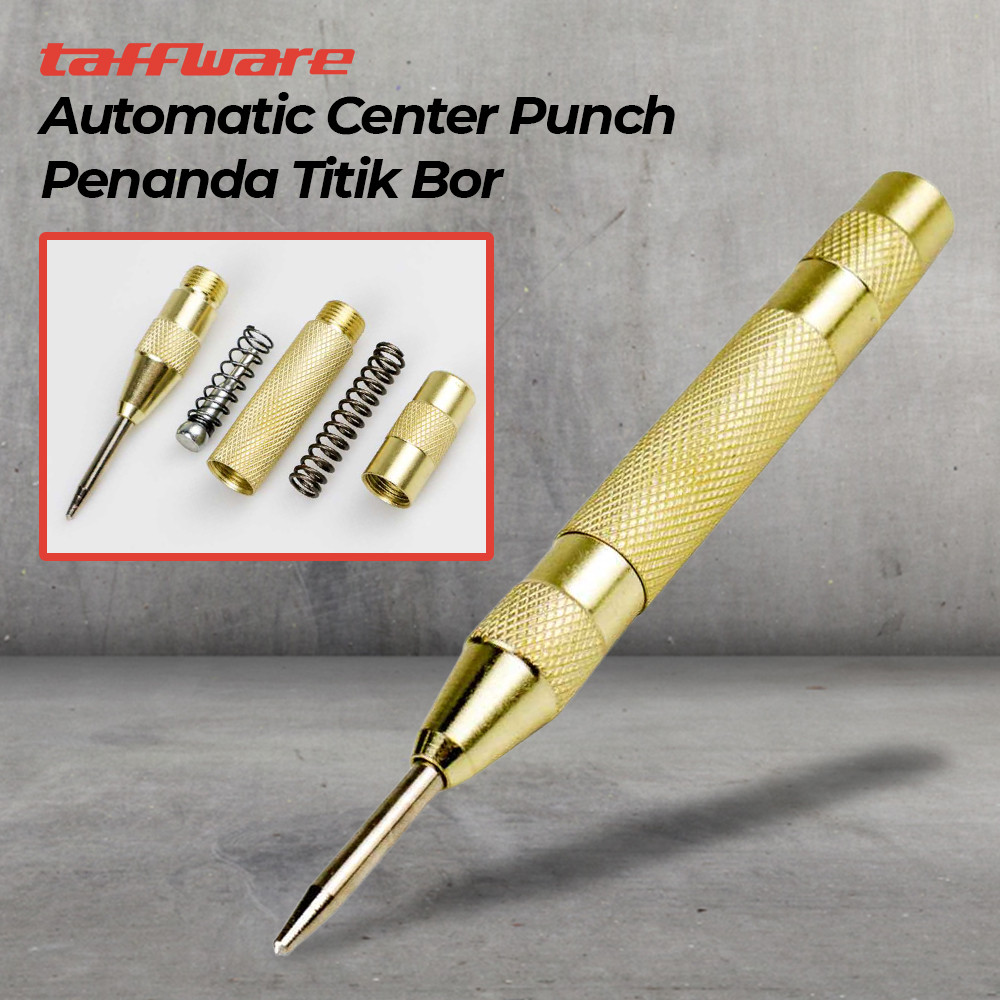 Jual Taffware Automatic Center Punch Penanda Titik Bor | Shopee Indonesia