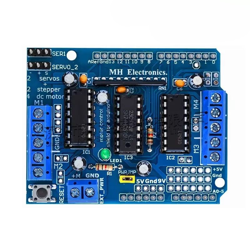 Jual Modul Penggerak Motor L293D, Papan Ekspansi, Pelindung Kontrol ...