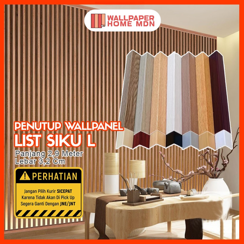 Jual WALLPAPER HOME OFFICIAL STORE - List Penutup WPC List Sudut Siku L ...