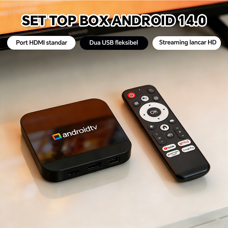 Jual ALAM Smart TV Box Android Unlock Full Channel 16g+256g 4K Ultra HD ...