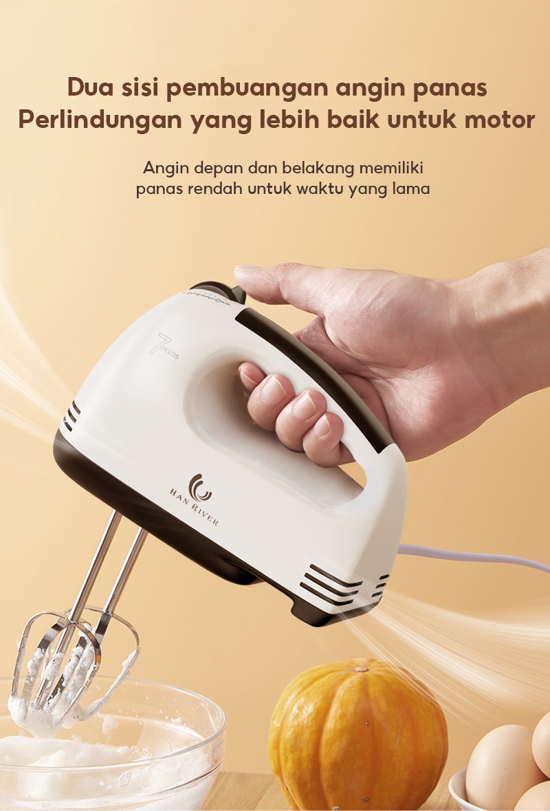 Jual HAN RIVER Mixer HRDDQ03WT-02 - Putih | Shopee Indonesia