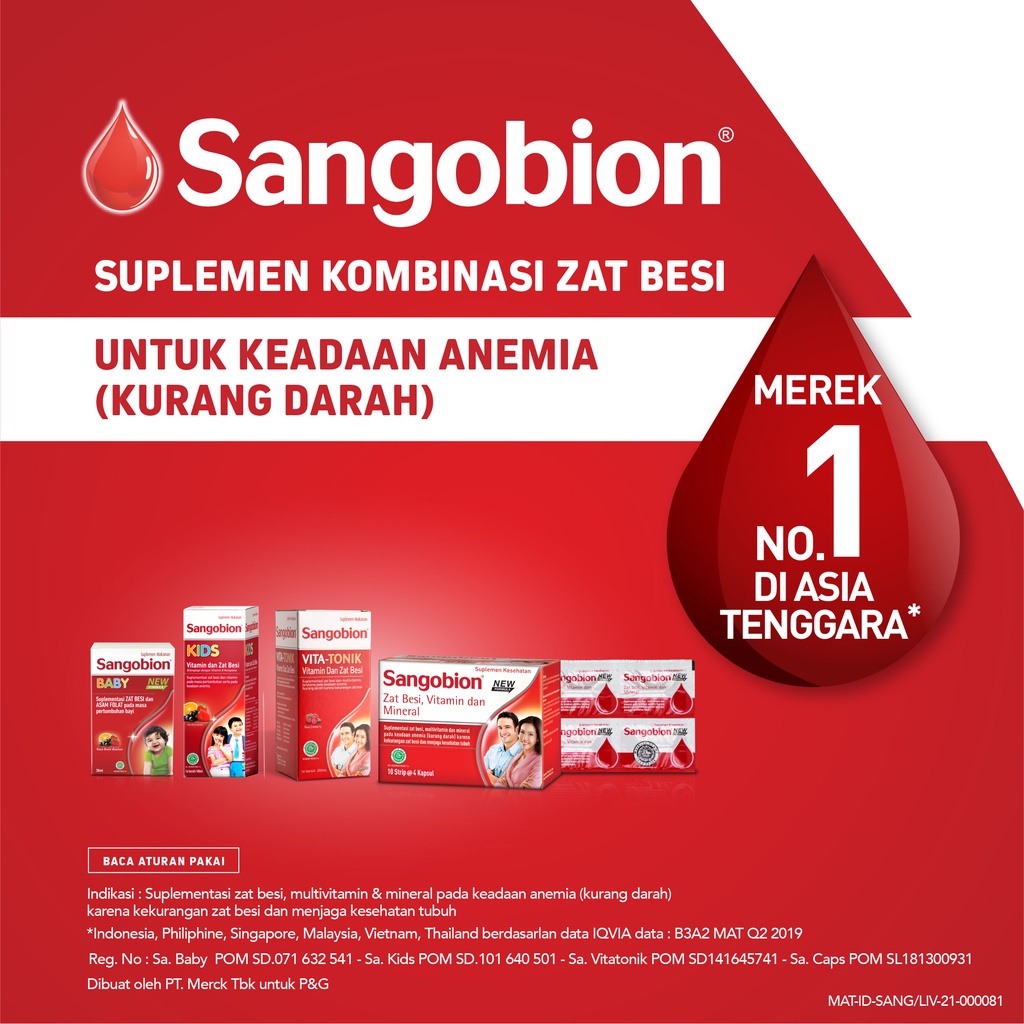 Jual Sangobion Capsule 4s Mineral Vitamin C Suplemen Zat Besi | Shopee ...