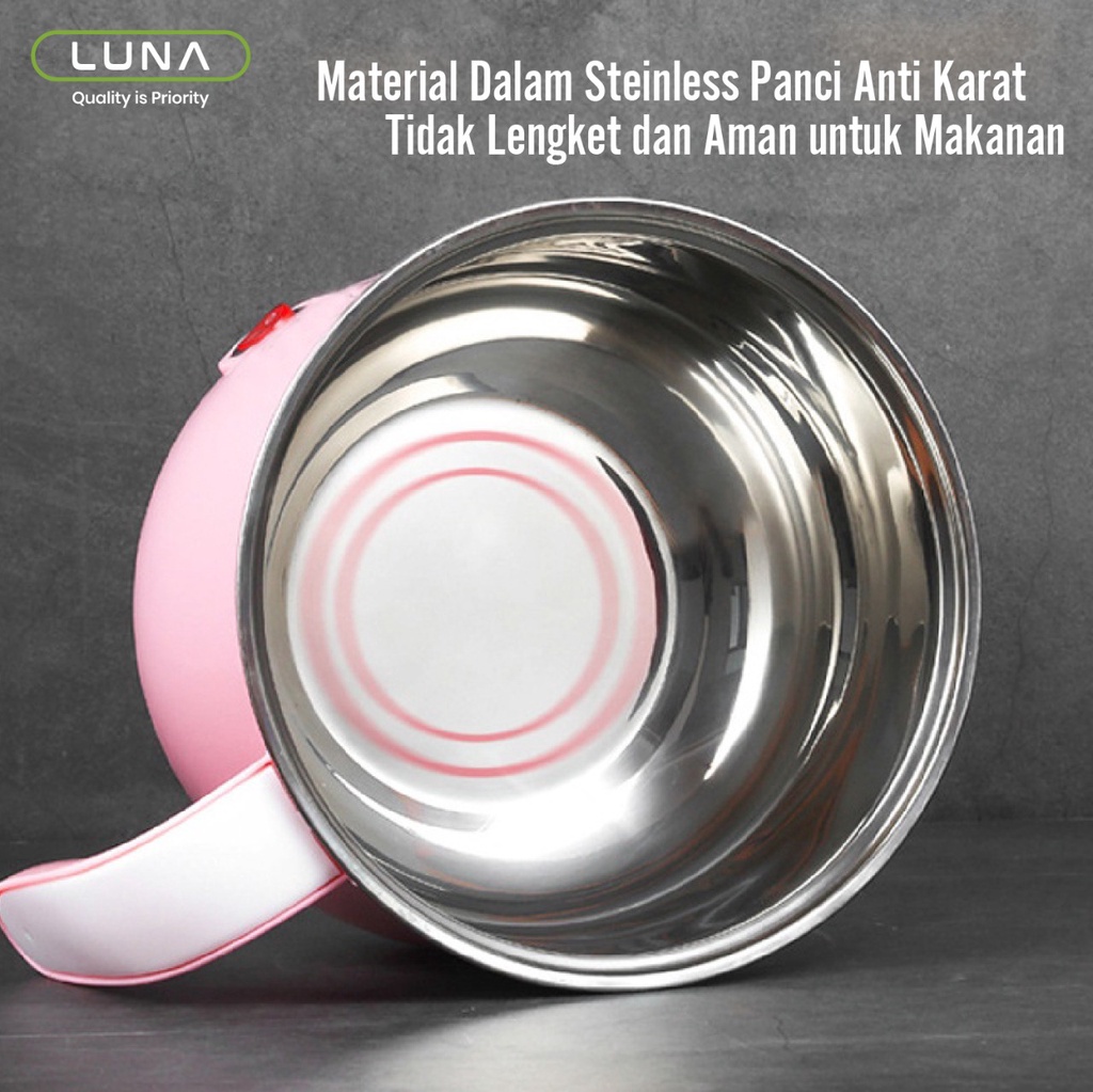 Jual LUNALIFE Panci Listrik Serbaguna Portable Electric Cooker Frying ...