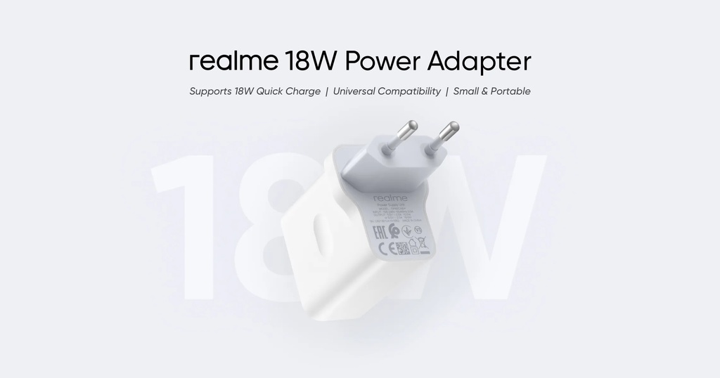 Jual realme 18W/10W Power Adapter+realme Micro USB Type C Cable ...