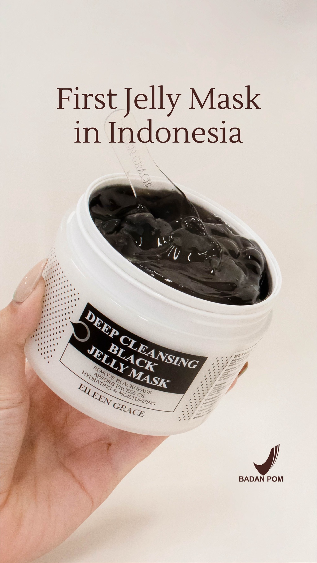 Jual EILEEN GRACE - Deep Cleansing Black Jelly Mask 300 ml | Masker ...