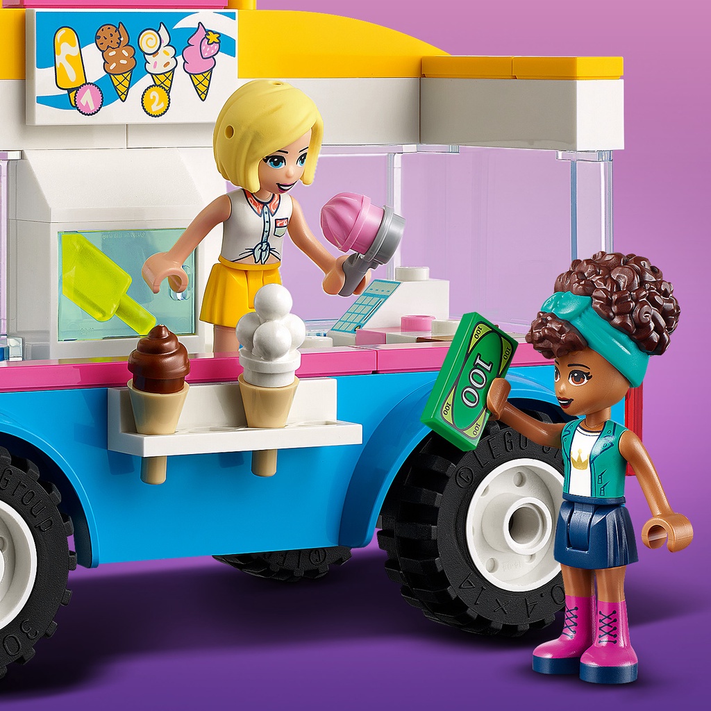 Jual LEGO Friends 41715 Ice-Cream Truck (84 Pieces), Mainan Anak ...