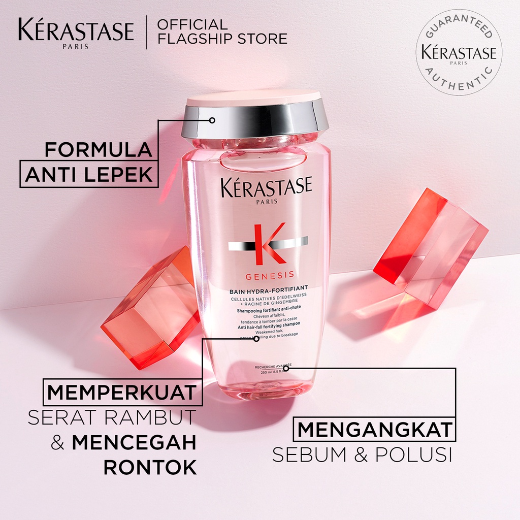 Jual Kerastase Anti Hair Fall Set Shampoo & Serum Rambut Rontok & Patah ...