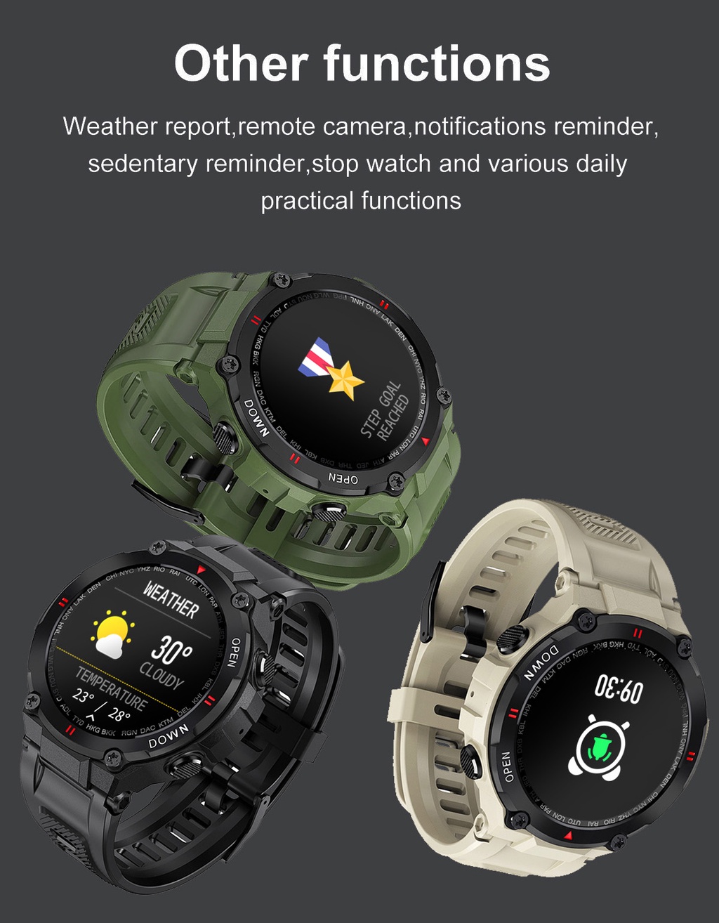 Jual Aolon Tetra R2 Smart Watch Original Waterproof Smartwatch ...