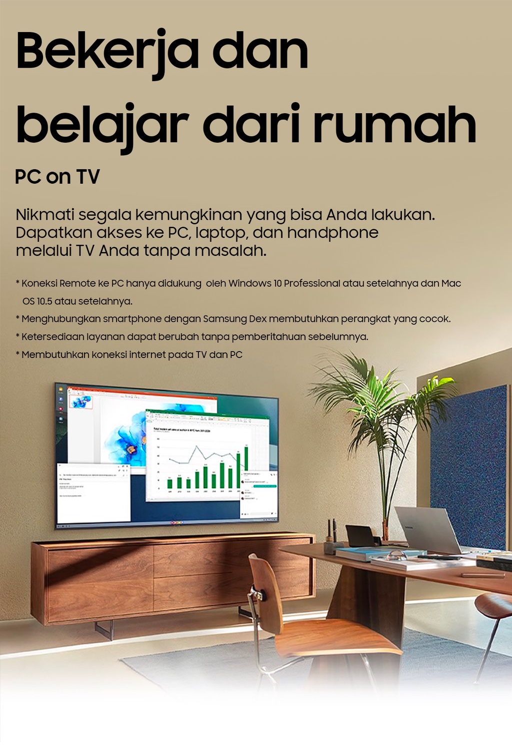 Jual Samsung Smart TV 43 inch UHD 4K AU7002 dengan PurColor - UA43AU7002KXXD | Shopee Indonesia