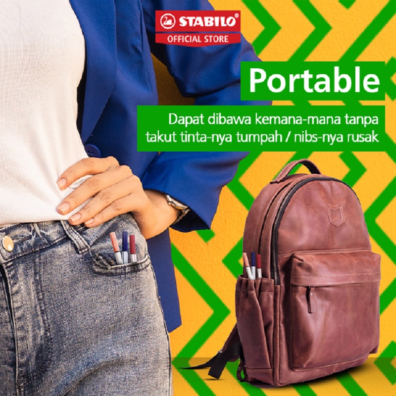 Jual STABILO Pen 68 Brush Untuk Lettering Journaling Spidol Warna Untuk ...