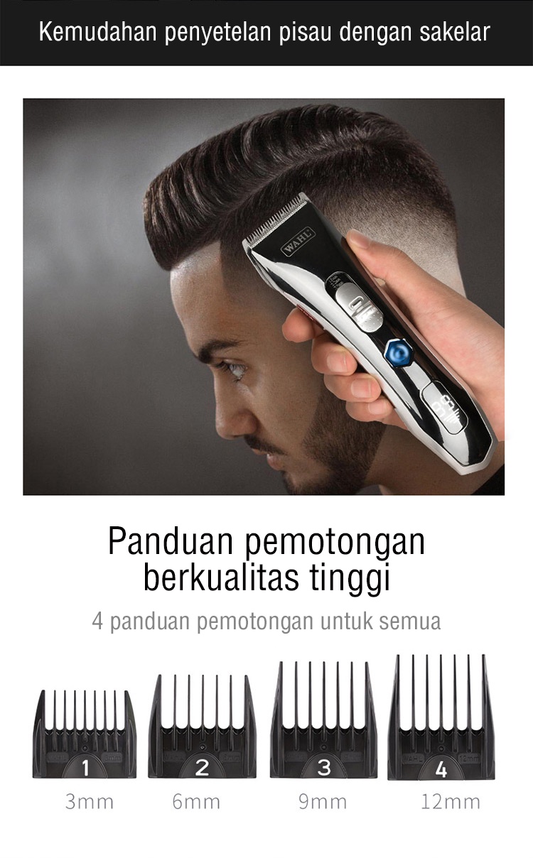 Jual Wahl Versa Cordless Clipper – 2228 Alat Cukur Rambut Profesional ...
