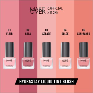 Jual MAKE OVER Hydrastay Liquid Tint Blush - Blush on intense blendable ...