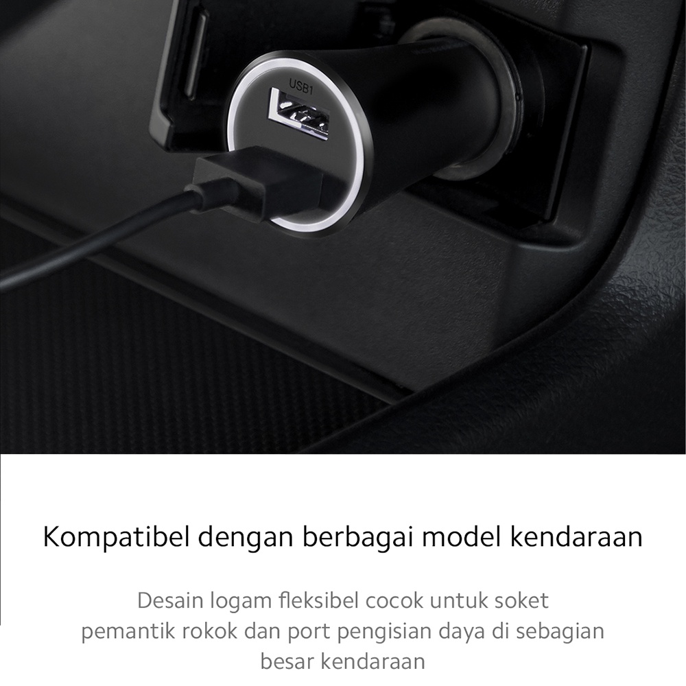 Jual Xiaomi 37W Dual Port Charger | Port Ganda | Indikator LED ...
