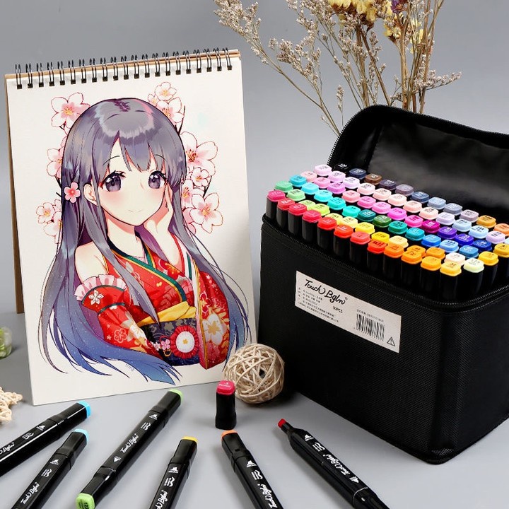 Jual MATOUGUI - Warna Sketsa Spidol Umum General Marker Set | Animation ...