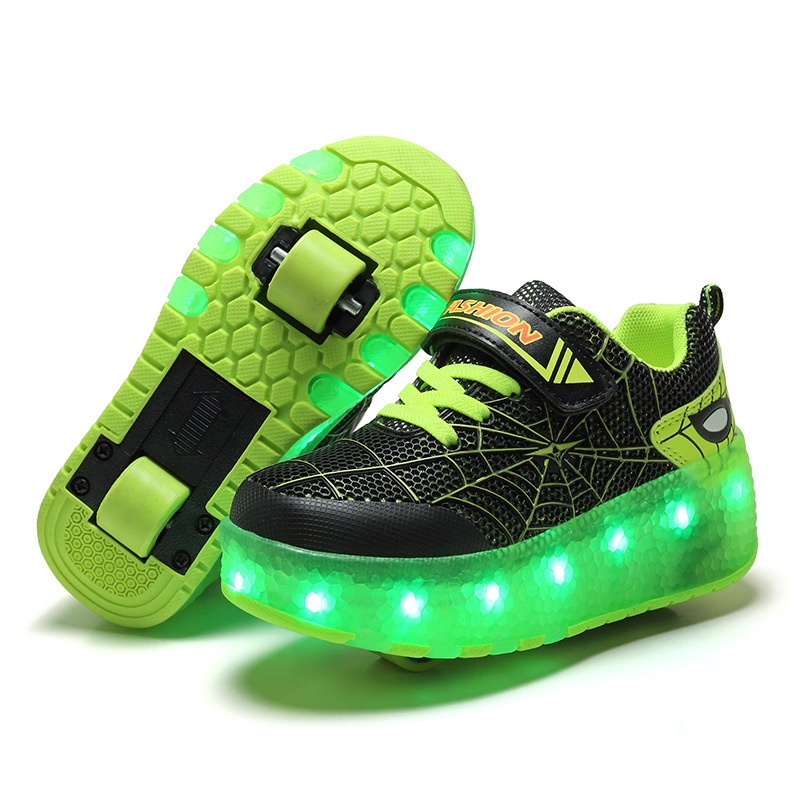 Jual Sepatu Roda Multifungsi Bongkar Pasang Pakai Tombol LED 10 Varian ...