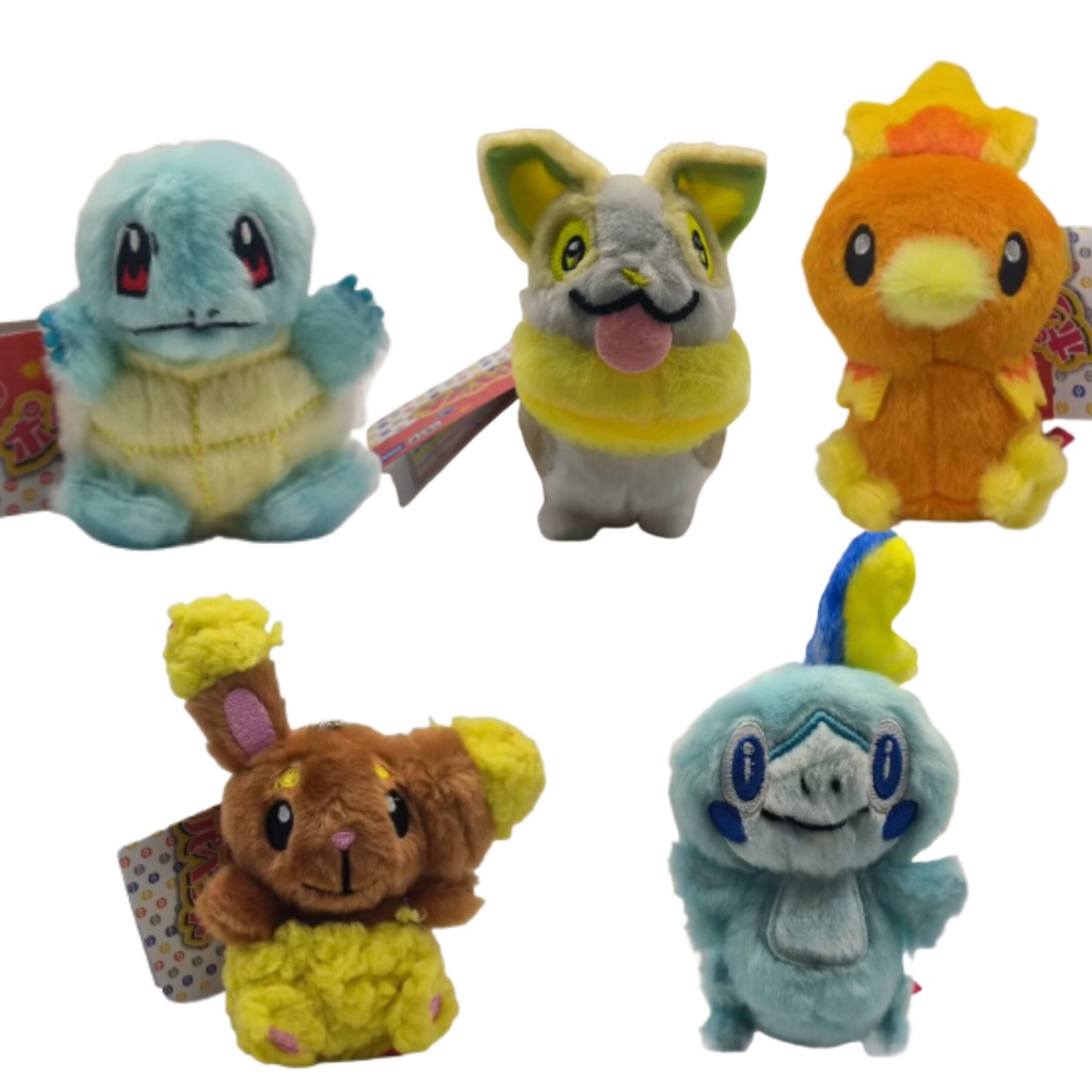 Jual Mainan Kura Koleksi POKEMON Genji Dengan 4karakter Pilihan Warna ...